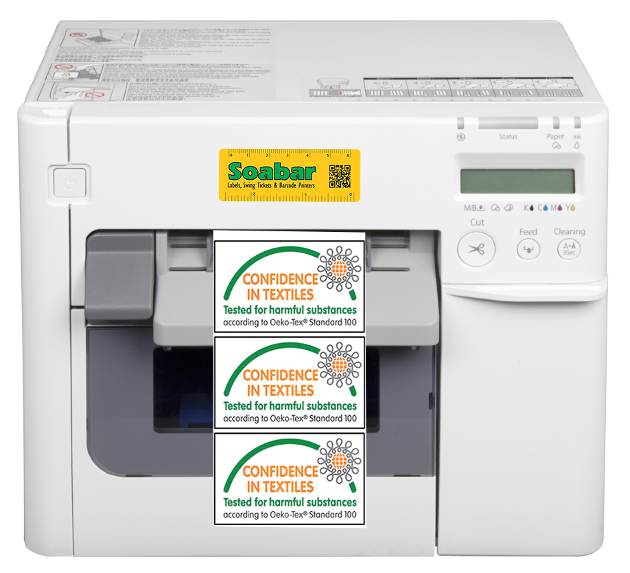 Washcare Labels | Colour Washcare Labelling | Washcare Printer