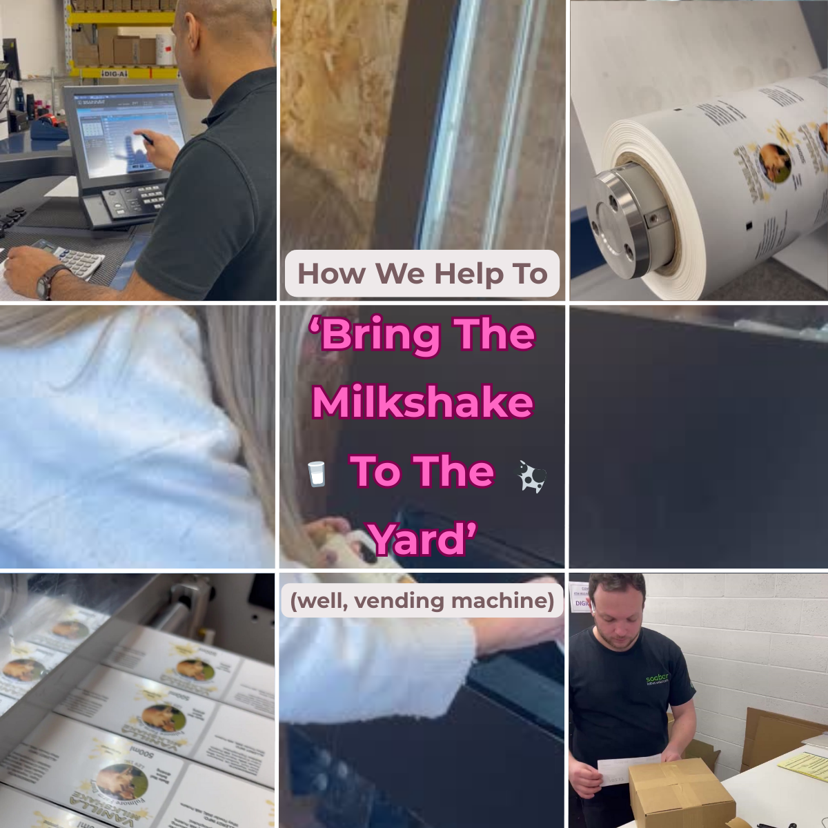 How We Print It: Food & Packaging Labels - Soabar